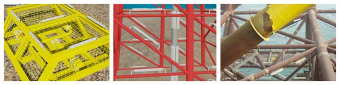 Aluminum cathodic protection anodes for sea platforms, ship hulls ...