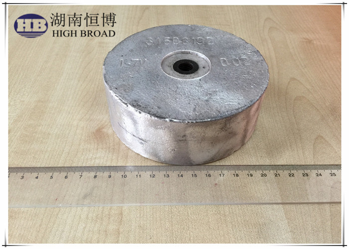 Magnesium Condenser Anodes AZ63C Grade For Oil Storage Steel Tanks Anti ...